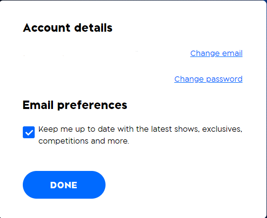 How do I update my TVNZ OnDemand Account email address? – TVNZ Help
